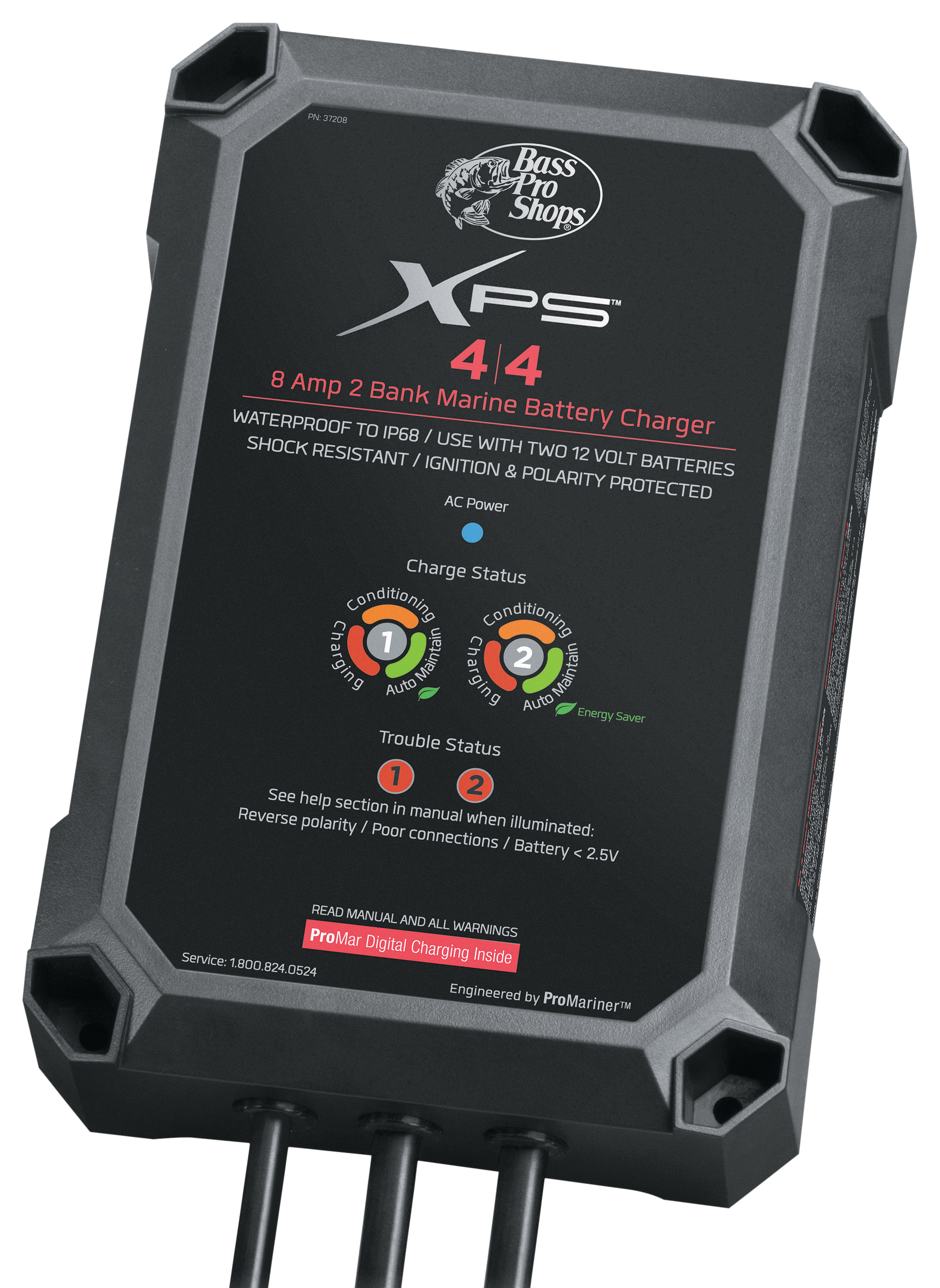 Bass Pro Shops XPS Extreme Performance Series Marine Battery Charger ...